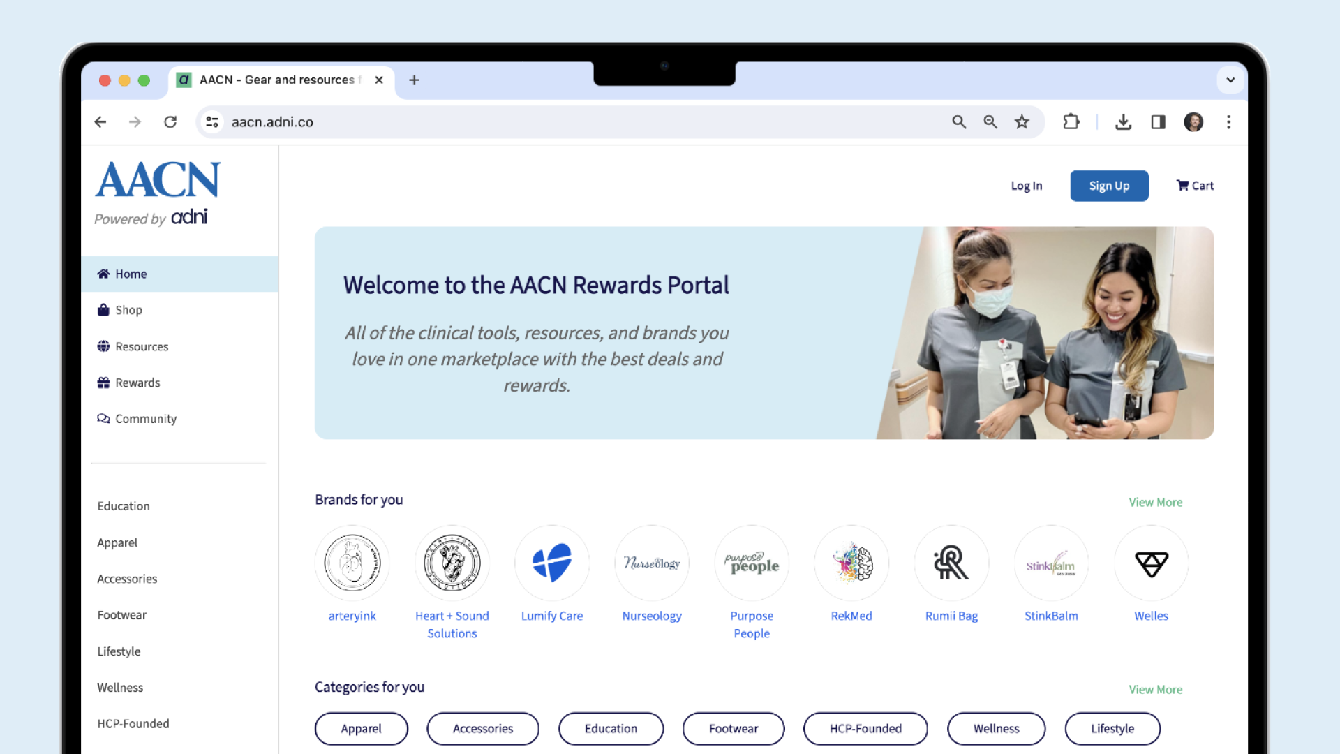 Introducing the AACN Rewards Portal, powered by Adni